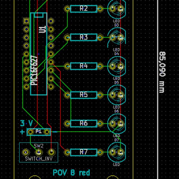 Red POV | Hackaday.io