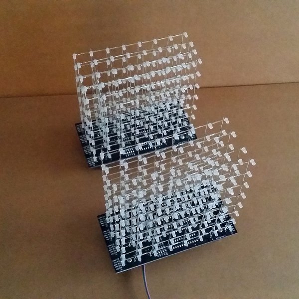 JolliCube - an 8x8x8 LED Cube (SPI) | Hackaday.io