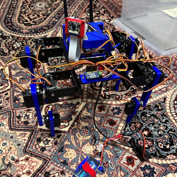 RFEV - another quadruped robot | Hackaday.io