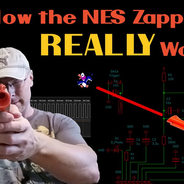 How the NES Zapper REALLY Works | Hackaday.io