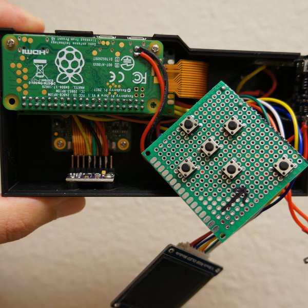 Custom Handheld Pi Zero HQ Camera | Hackaday.io