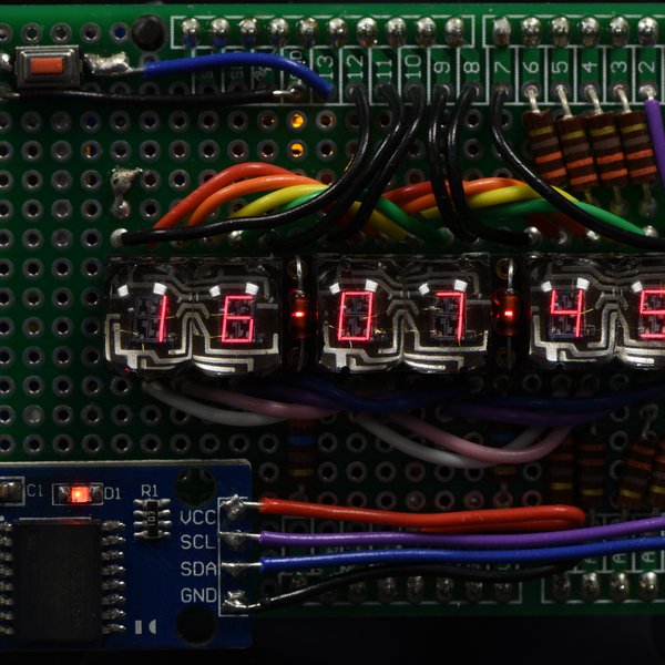 Vintage "bubble" LED display clocks | Hackaday.io