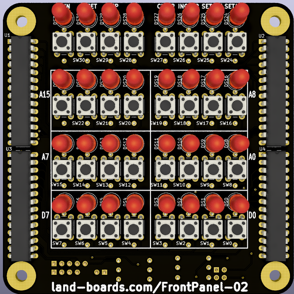 8 Bit Computer Front Panel | Hackaday.io