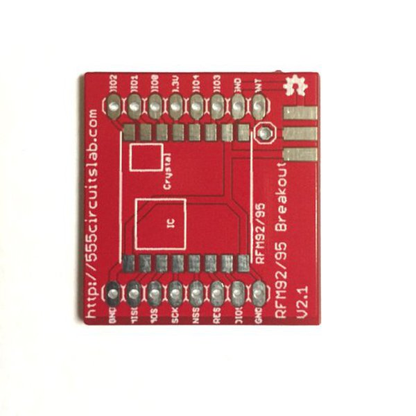 RFM95W Breakout Board for LoRa Applications | Hackaday.io