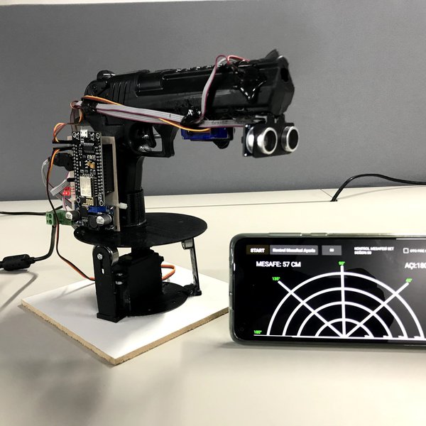 Arduino Radar Using Android Mobile App | Hackaday.io