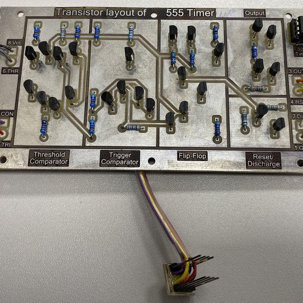 Fully Functional Transistor 555 555 PCB | Hackaday.io