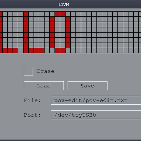 Red POV | Hackaday.io