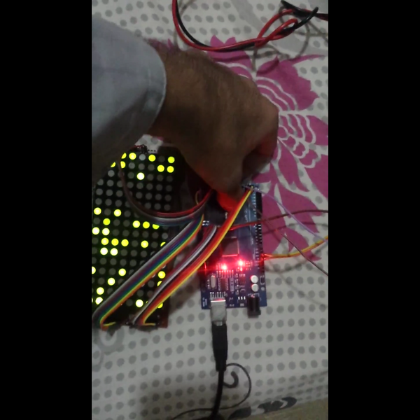 Matrix Scrolling Display | Hackaday.io