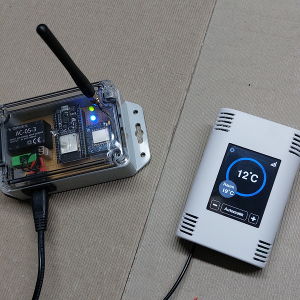 Remote-controlled Lora room thermostats | Hackaday.io
