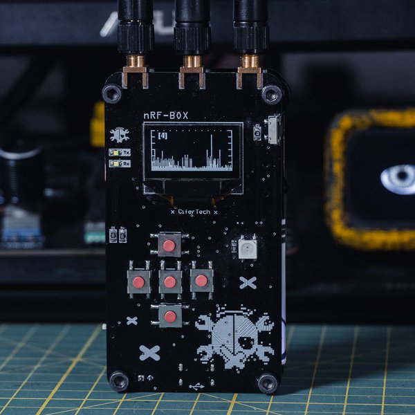 Nrfbox Esp32 Powered Tool To Scan Jam Spoof