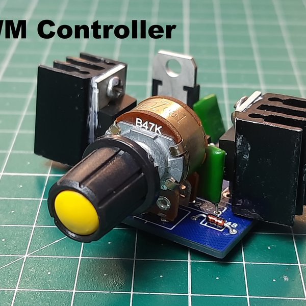 Heavy Duty Pwm Controller Using 555 Ic