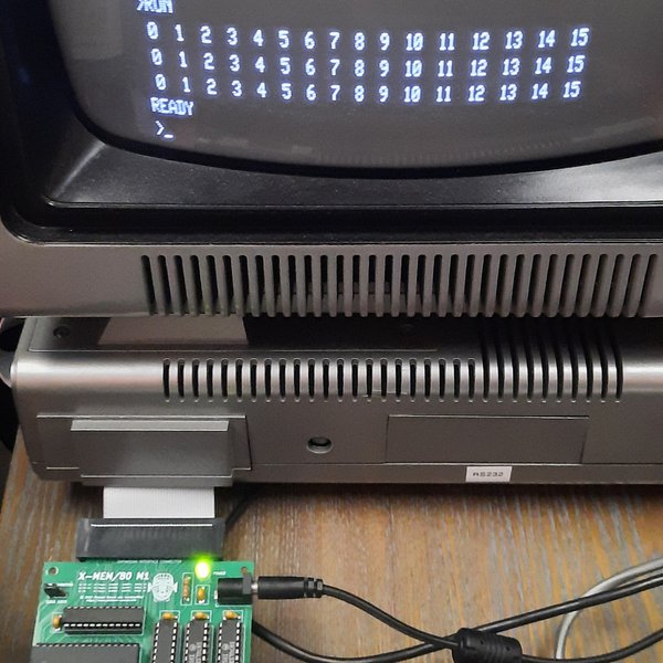 X-MEM/80 for the TRS-80 | Hackaday.io