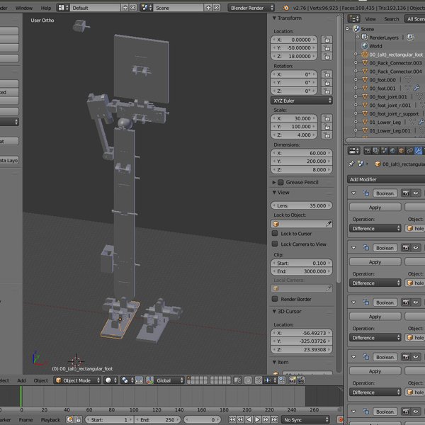 Two Leg Robot | Hackaday.io