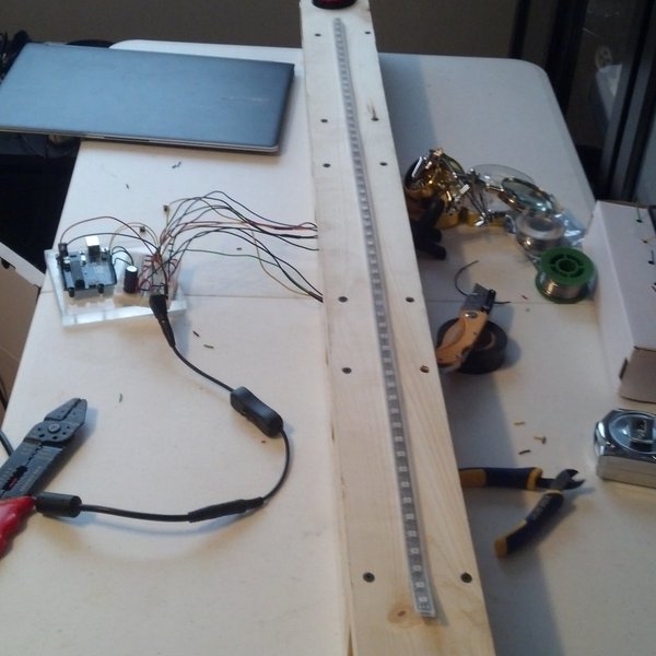 One Dimensional Pong | Hackaday.io