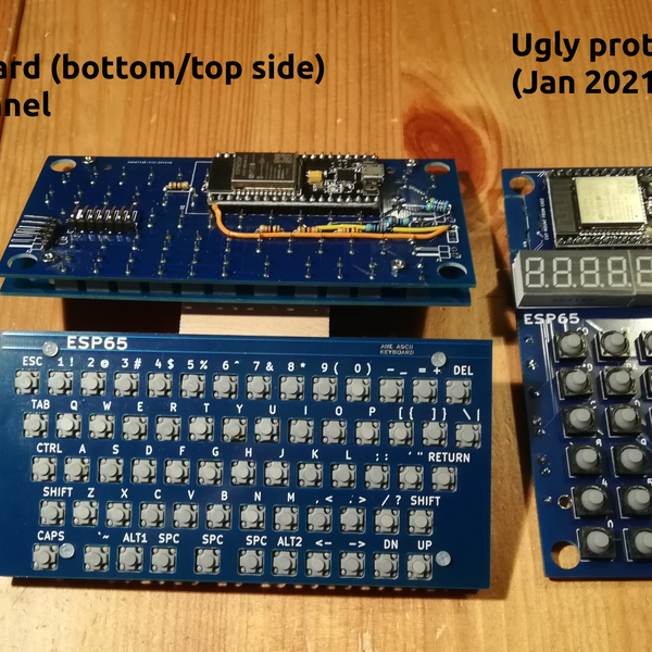 ESP65 Pocket Computer: KIM-I/Apple-1/esp32 | Hackaday.io