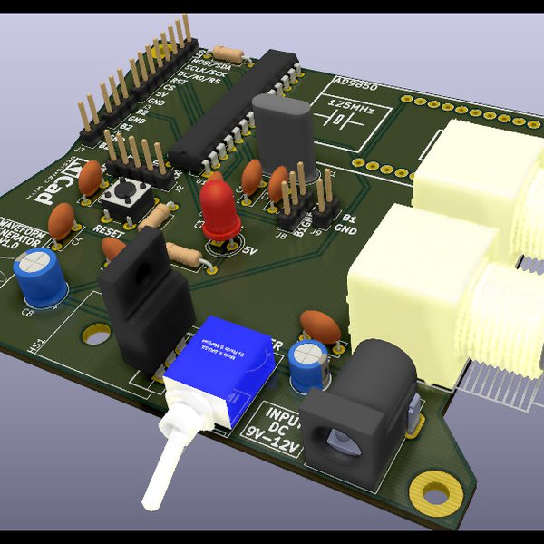 Waveform Generator V1 | Hackaday.io