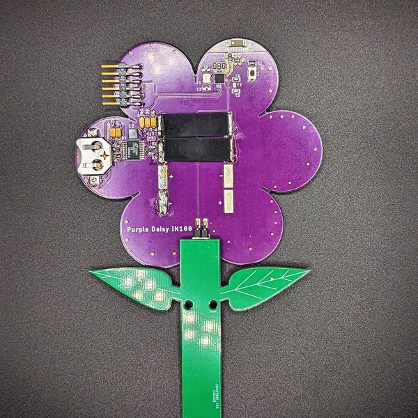 Purple Daisy Coin-Cell Powered Soil Sensor | Hackaday.io