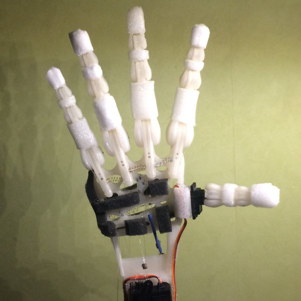 robot hand || bionic hand prosthesis prototype | Hackaday.io
