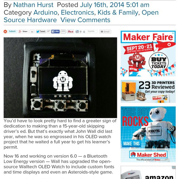 WΛLLTΞCH OLED BTLE Smart Watch v6.1 | Hackaday.io