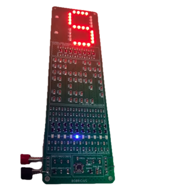One digit for All transistor clock | Hackaday.io