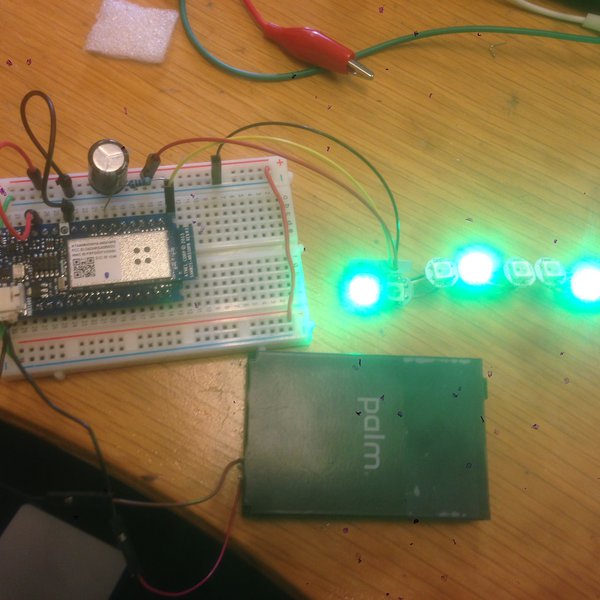 Wifi101 Neopixel Throwie | Hackaday.io