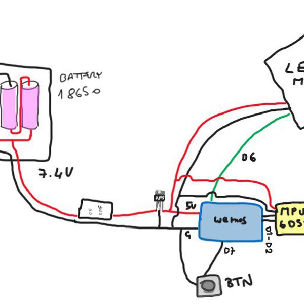 A led matrix of interactive pixels | Hackaday.io