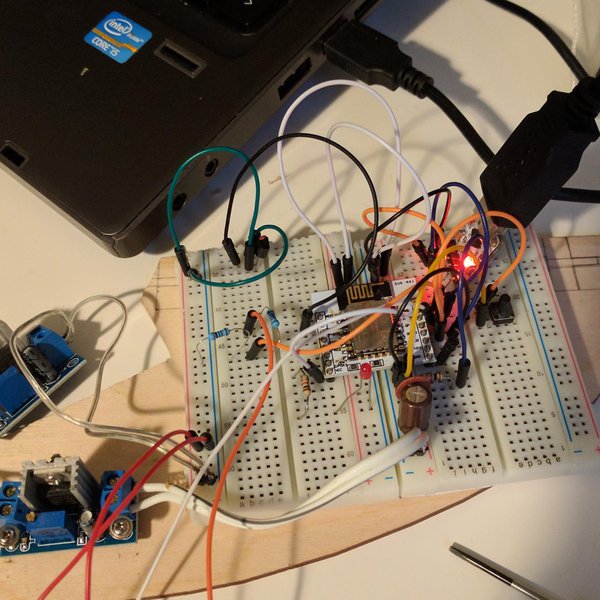 Waterpump control with ESP8266 | Hackaday.io
