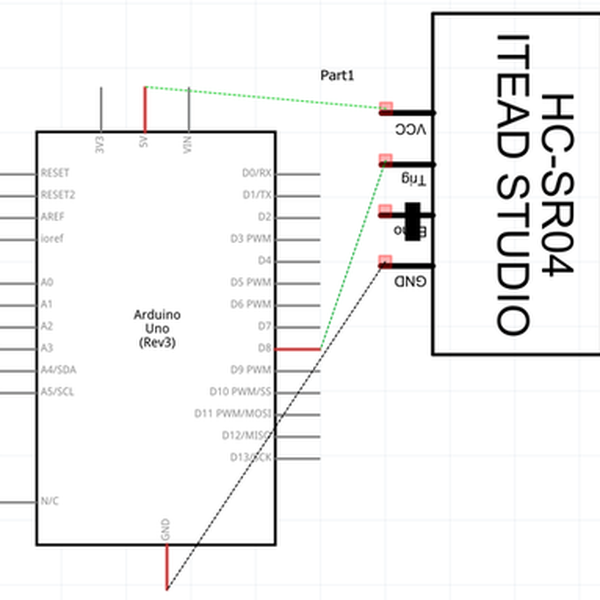 Arduino HC-SR04 Ultrasonic Sensor Project | Hackaday.io