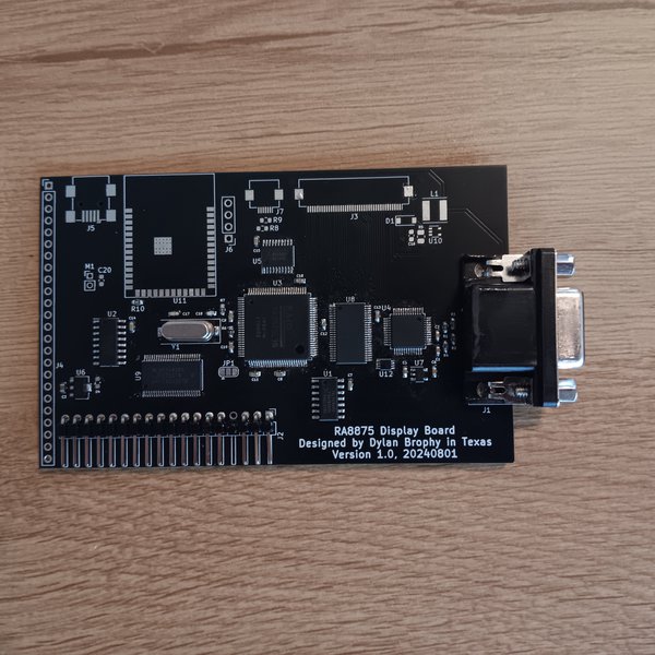RA8875 VGA | Hackaday.io