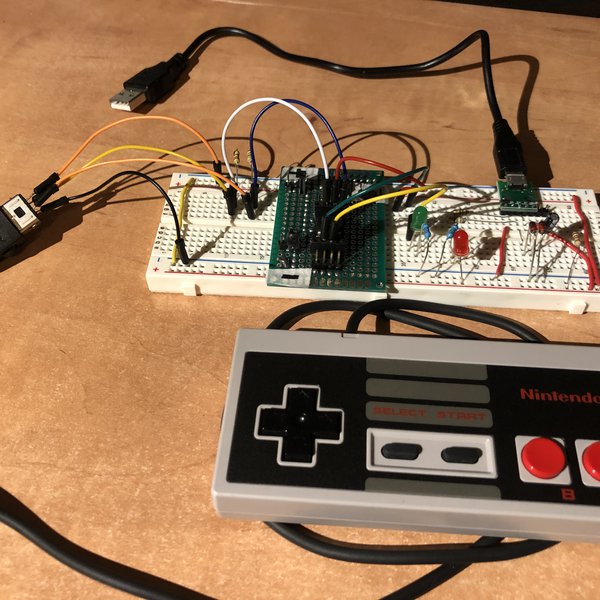 NES Mini Controller USB Adapter with attiny85 | Hackaday.io