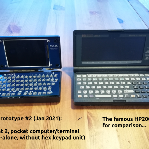 ESP65 Pocket Computer: KIM-I/Apple-1/esp32 | Hackaday.io