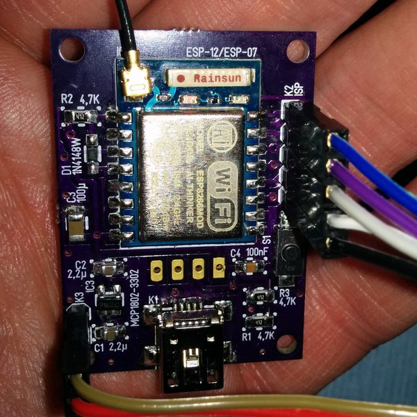 ESP8266 WiFi Weather Sensor | Hackaday.io
