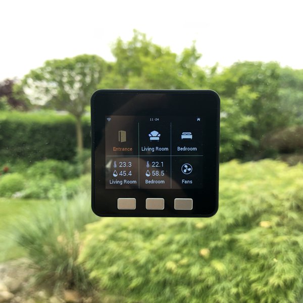 Homepoint - ESP32 & Screen-based MQTT Controller | Hackaday.io