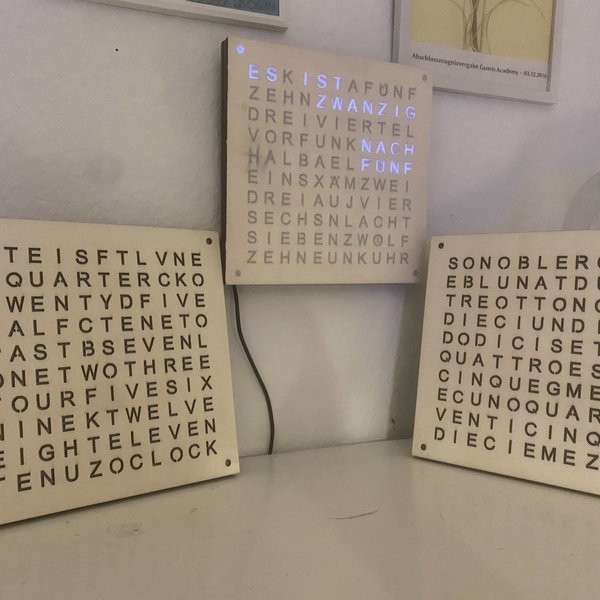 Word Clock | Hackaday.io