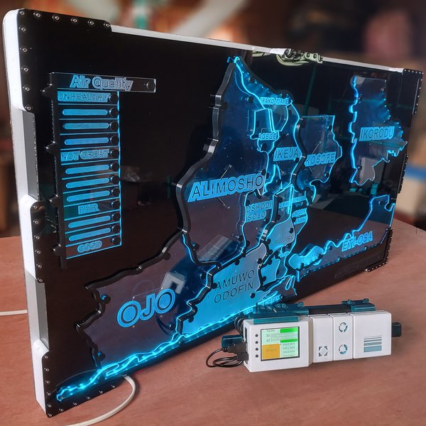 The Interactive Air Quality Map | Hackaday.io