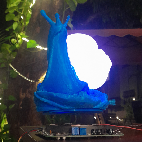 DIY Magnetic Levitation Snail Lamp From A to Z | Hackaday.io
