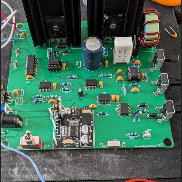 BLUETOOTH MUSICAL PCB TESLA COIL | Hackaday.io