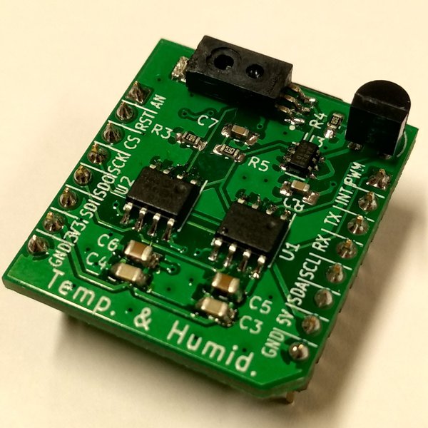 Temperature and humidity sensor board | Hackaday.io