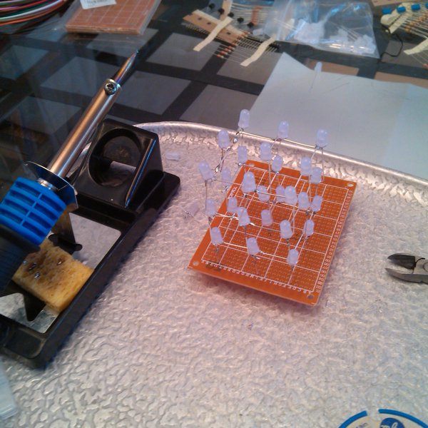 3x3x3 LED cube | Hackaday.io
