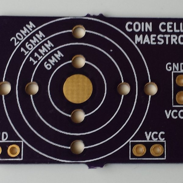 Coin Cell Maestro | Hackaday.io