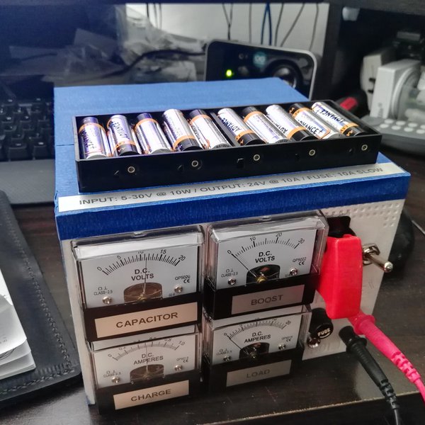 A Super Capacitor Pulsed Power 24V DC Supply | Hackaday.io