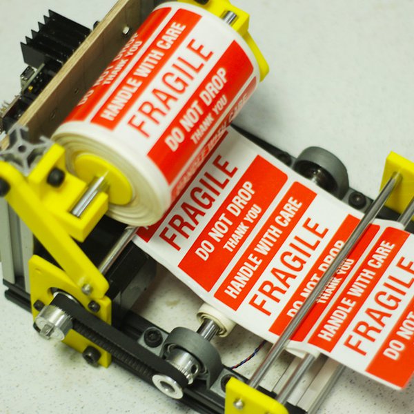 Diy Arduino Based Label Dispenser Machine 