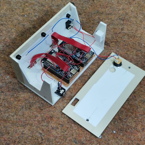 ESP32 Analog style VU meter with GC9A01 Round Disp | Hackaday.io