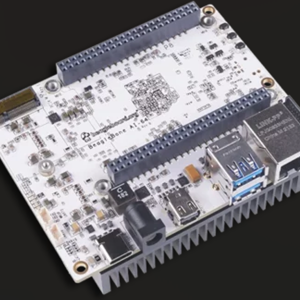 BeagleBoneAI-64 and Motors * 4 | Hackaday.io