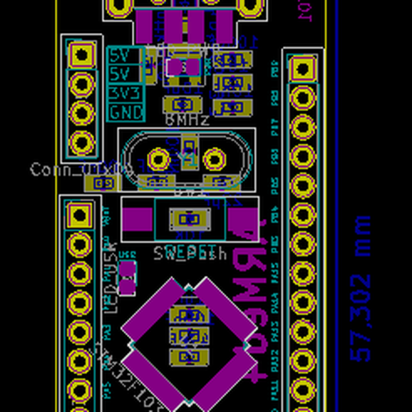 ARMed4 STM 32 ARM Cortex M3 Development Board | Hackaday.io