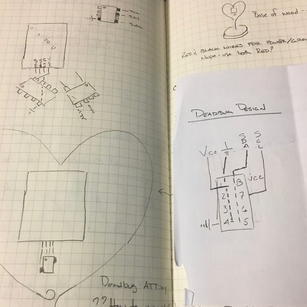 Dead bug Valentine's Gift | Hackaday.io