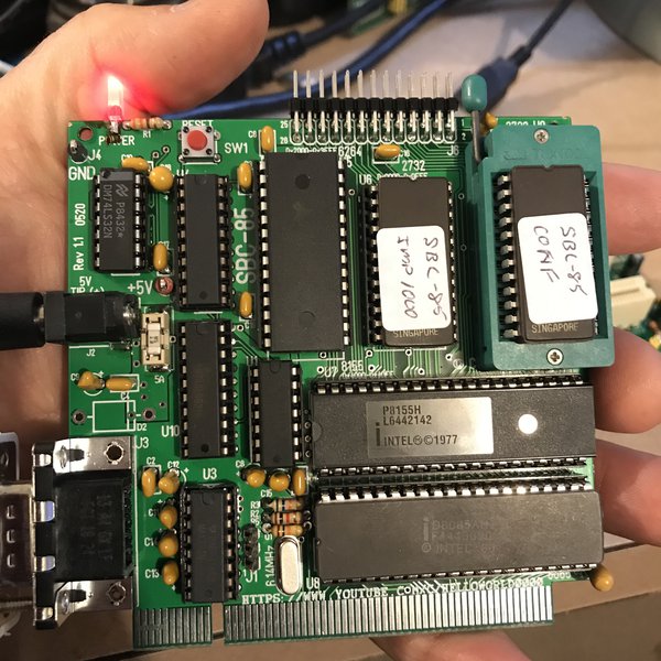 SBC-85 8085 Single Board Computer | Hackaday.io