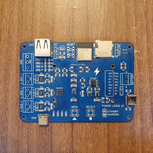 ESP32 3-Channel Power Logger | Hackaday.io