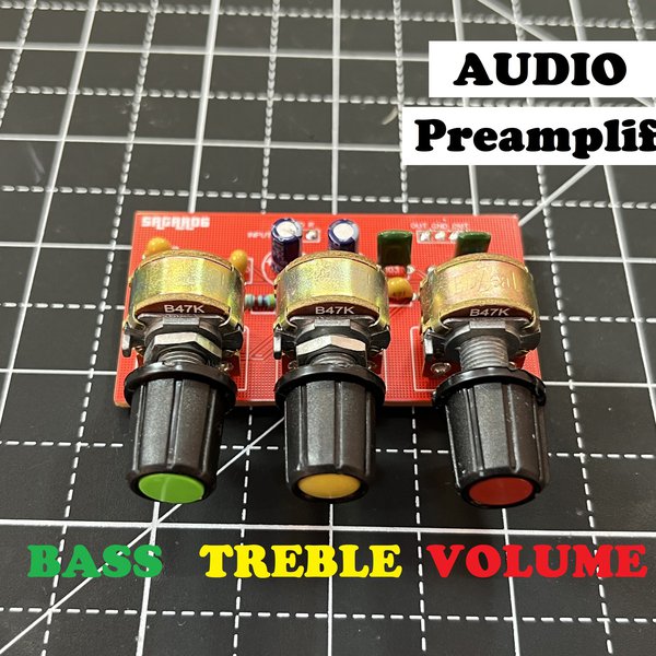 Simplest Stereo Preamplifier Ever | Hackaday.io
