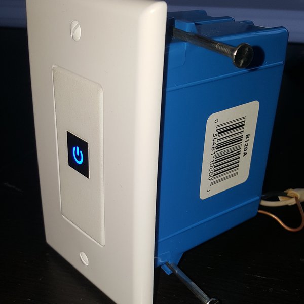 Particle Photon Wi-Fi and Cap-Touch Light Switch | Hackaday.io